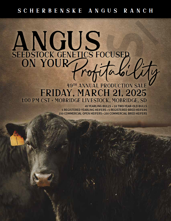 Scherbenske Angus Ranch Annual Production Sale
