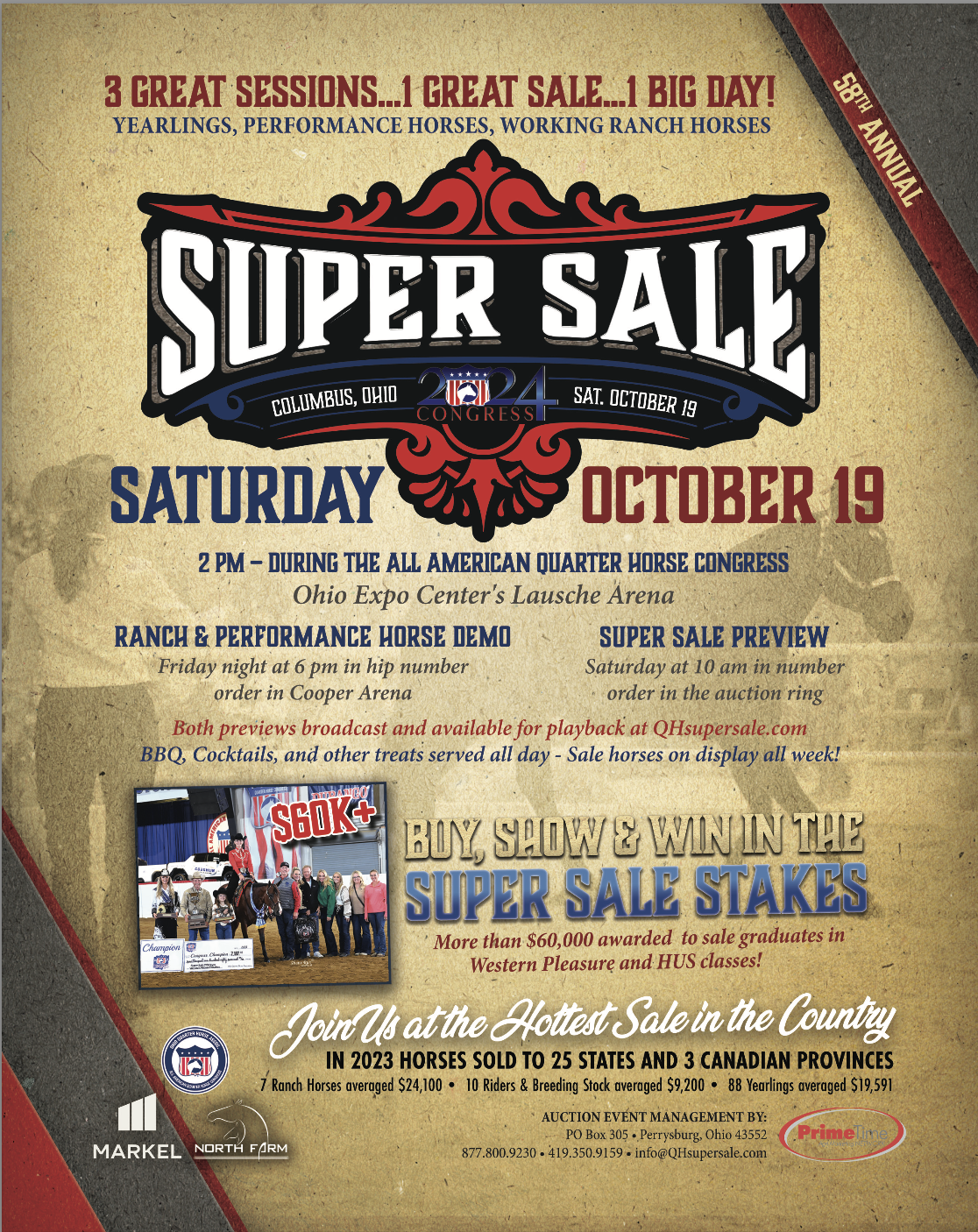 The 58th Annual Super Sale at the Congress