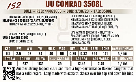 UU CONRAD 3508L