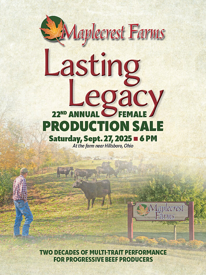 Maplecrest Farms "Lasting Legacy" Sale