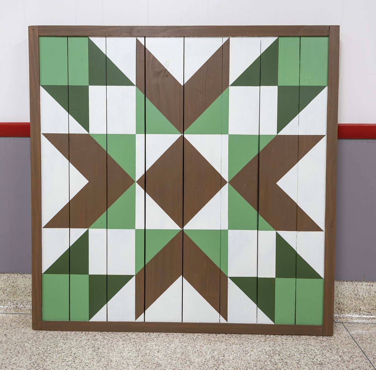 4' x4' Barn Wood Quilt Square