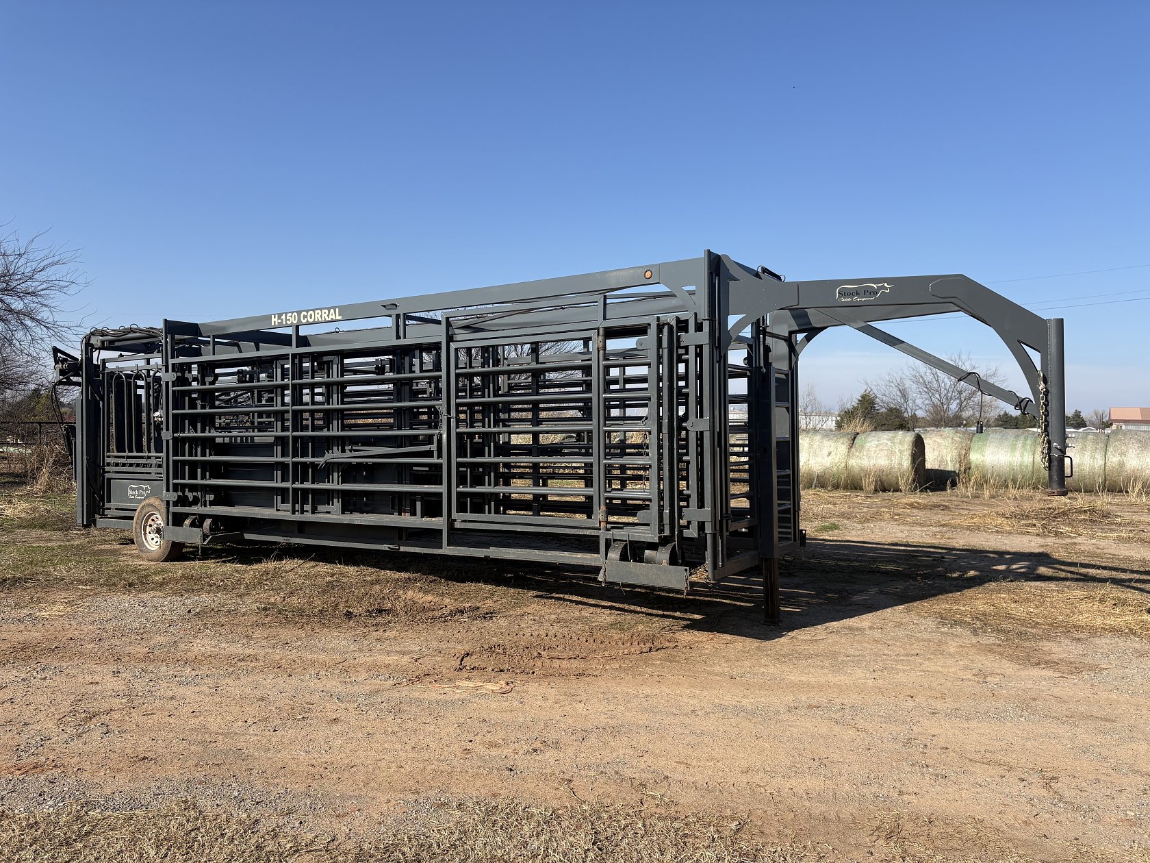 StockPro H 150 Hyd Chute and Portable Corral