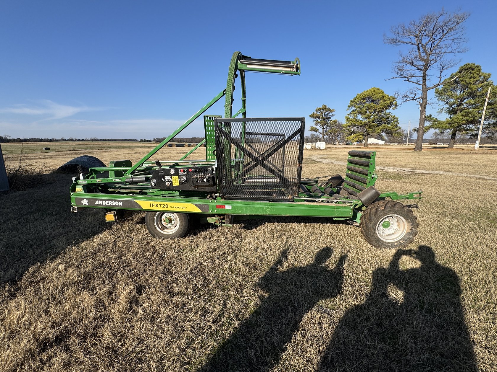Anderson IFX720 X-Tractor Inline Bale Wrapper